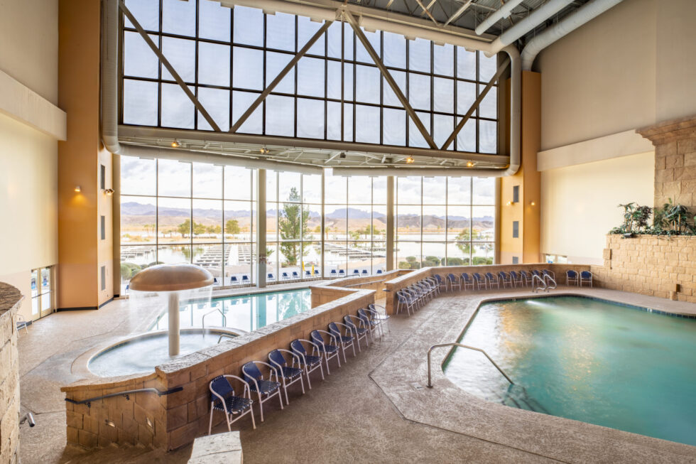 Swimming Pool & Waterslide - Blue Water Resort & Casino